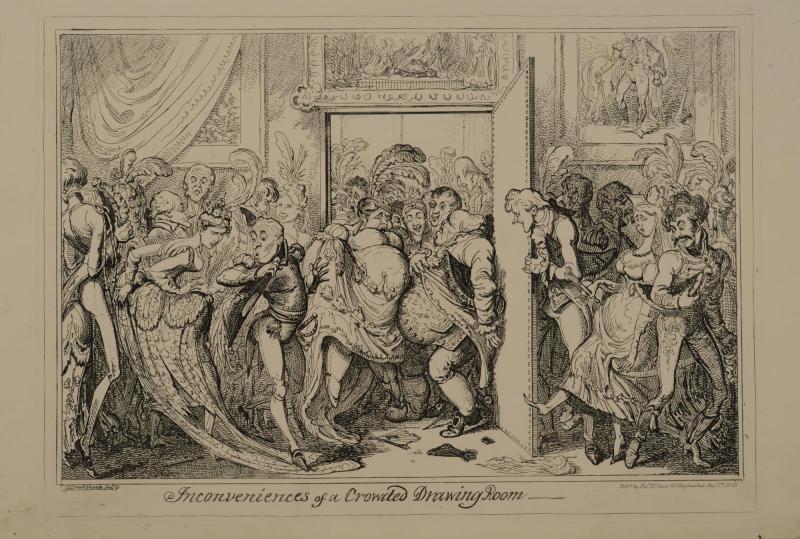 Inconveniences of a Crowded Drawing Room – Works – eMuseum